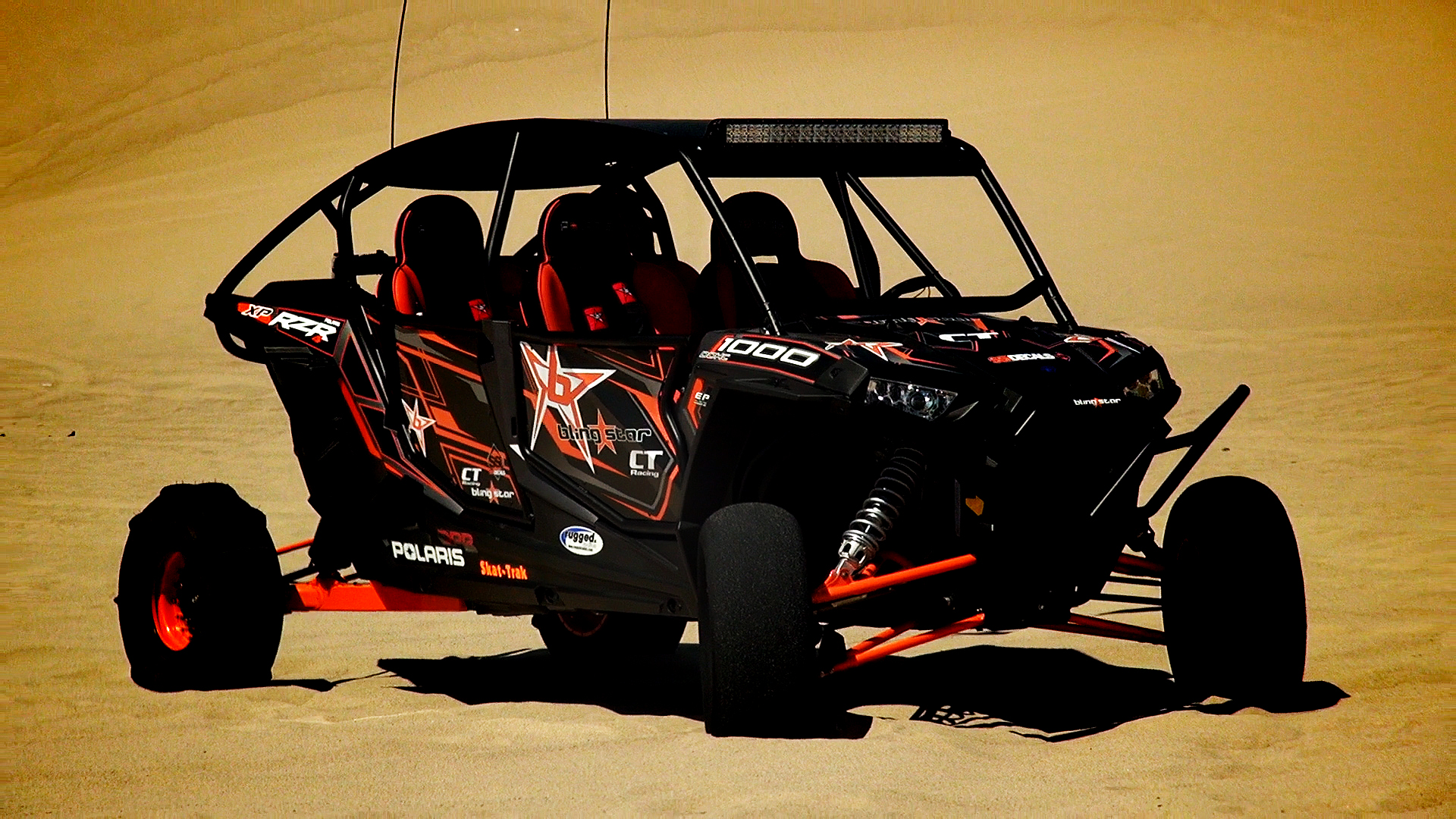 Blingstar’s Polaris RZR XP 4 1000 Dune Runner Project Test: WITH VIDEO ...