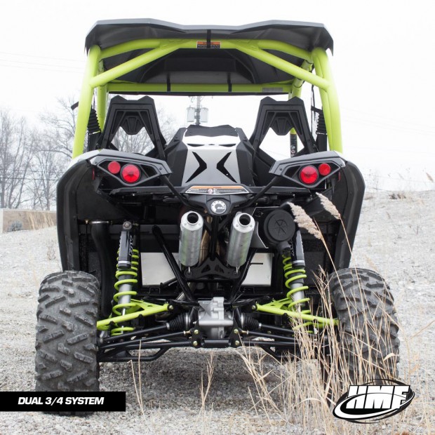 Maverick XDS Turbo Exhaust Systems and Bumper | UTV On Demand